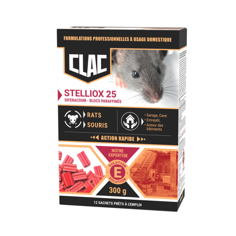 Appât bloc pour éliminer Rats et Souris